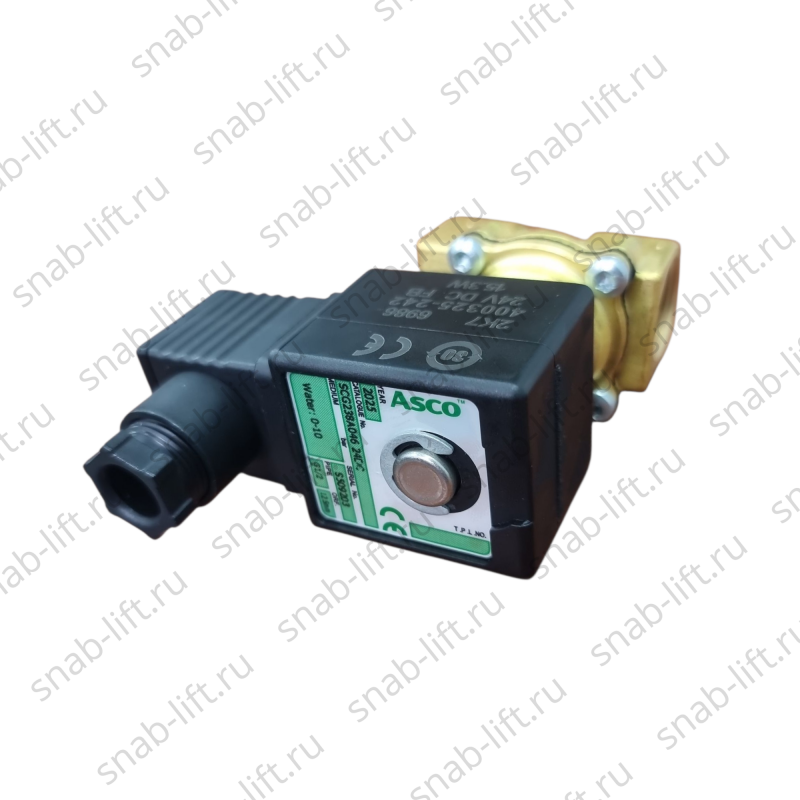 СНАБЛИФТ :: Клапан соленоидный SCG238A046.24DC G1/2 ASCO Устройства ...